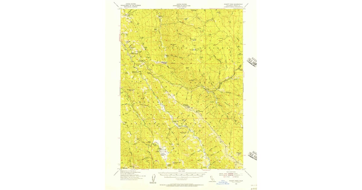 1950s Maps of Ruth, CA | Pastmaps