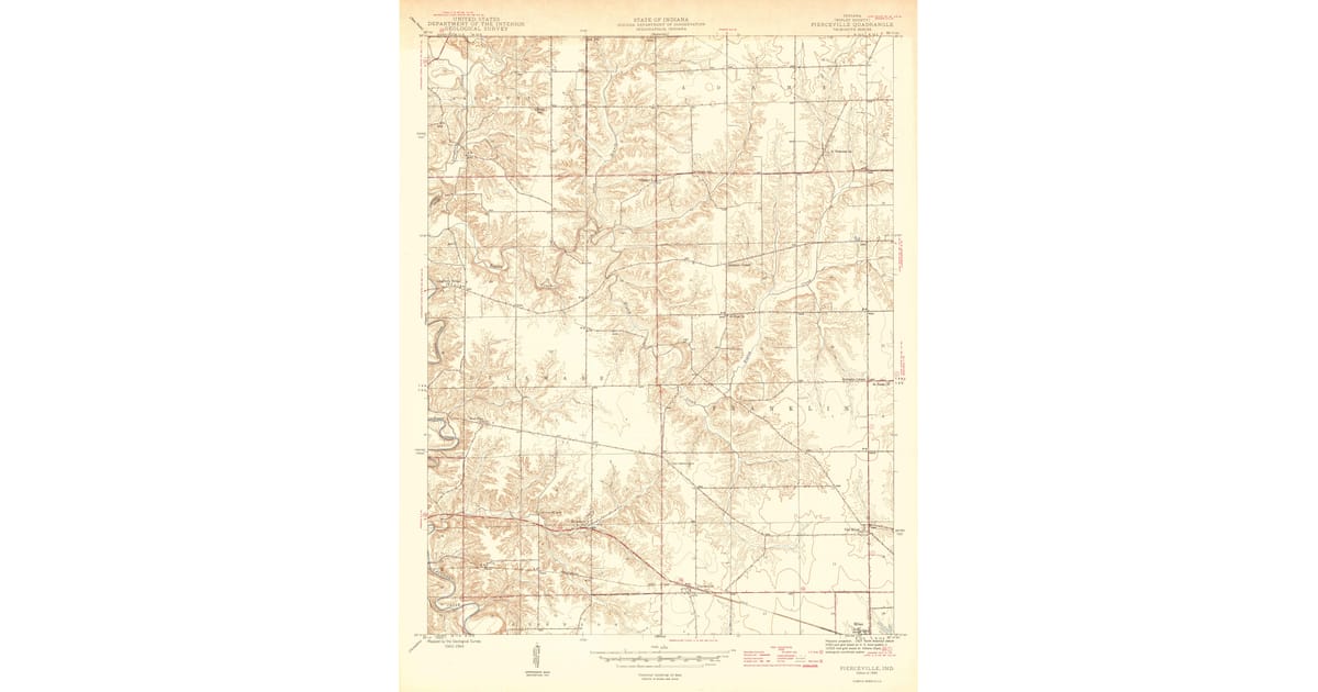 Old Maps of Clinton, IN for Academic Research | Pastmaps