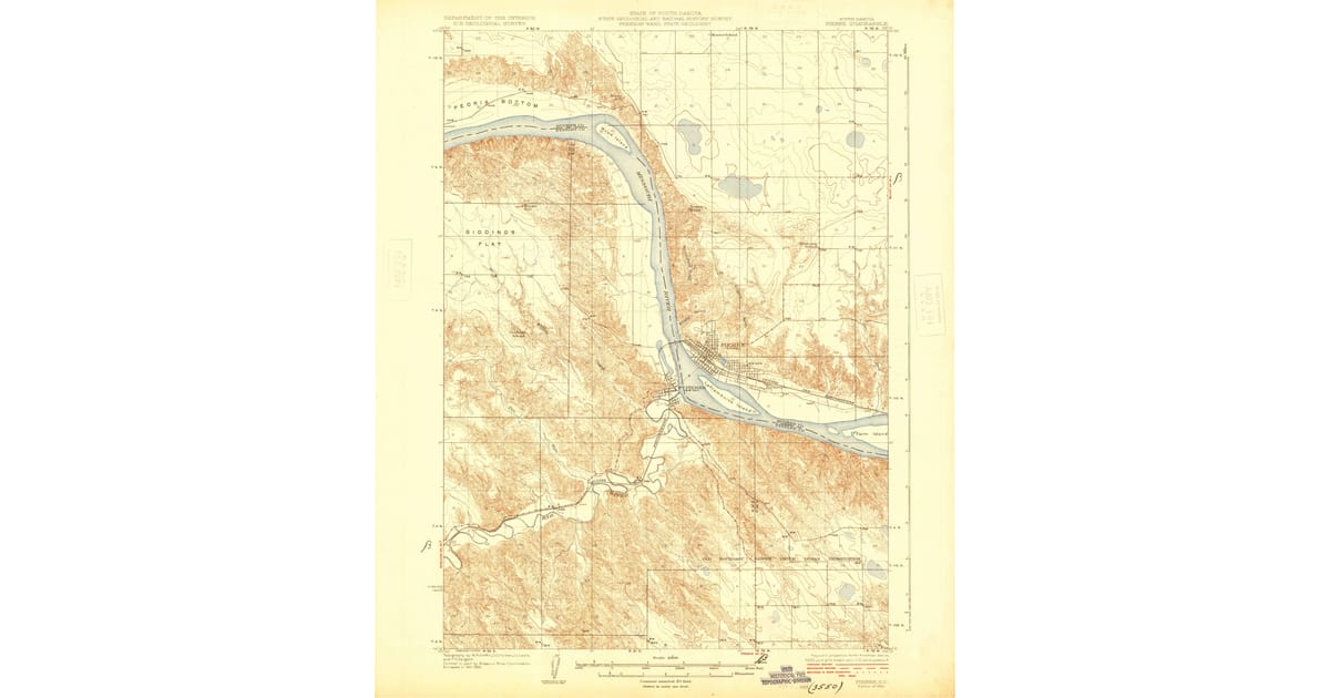 1920s Maps of Pierre, SD | Pastmaps