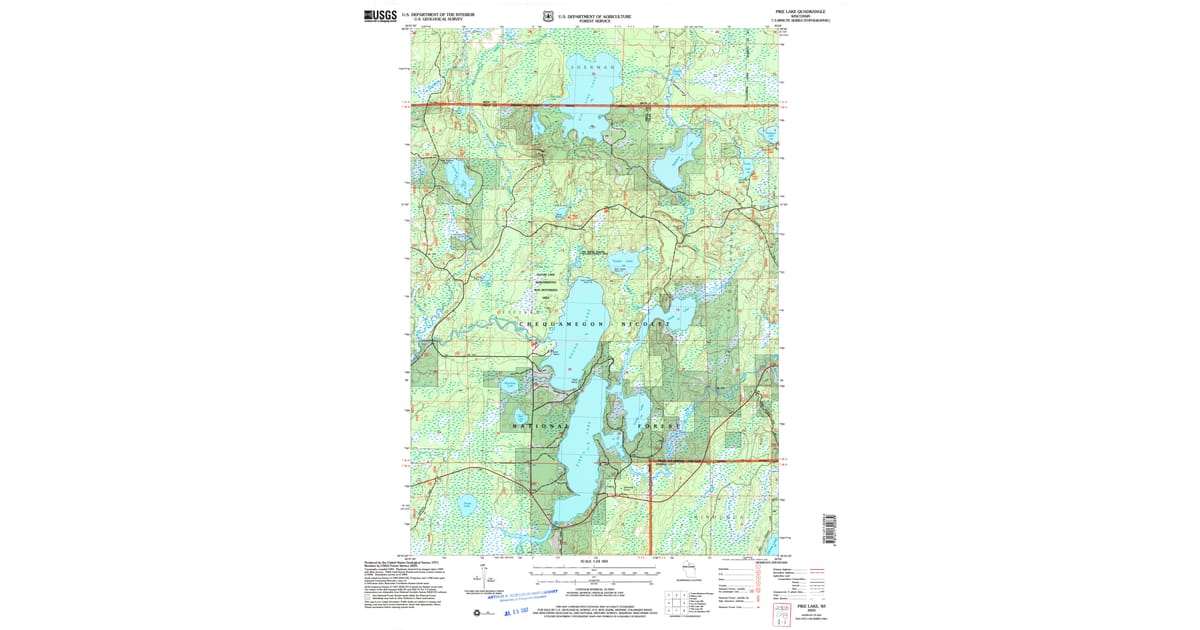 2000-2009 Maps of Minocqua, WI | Pastmaps