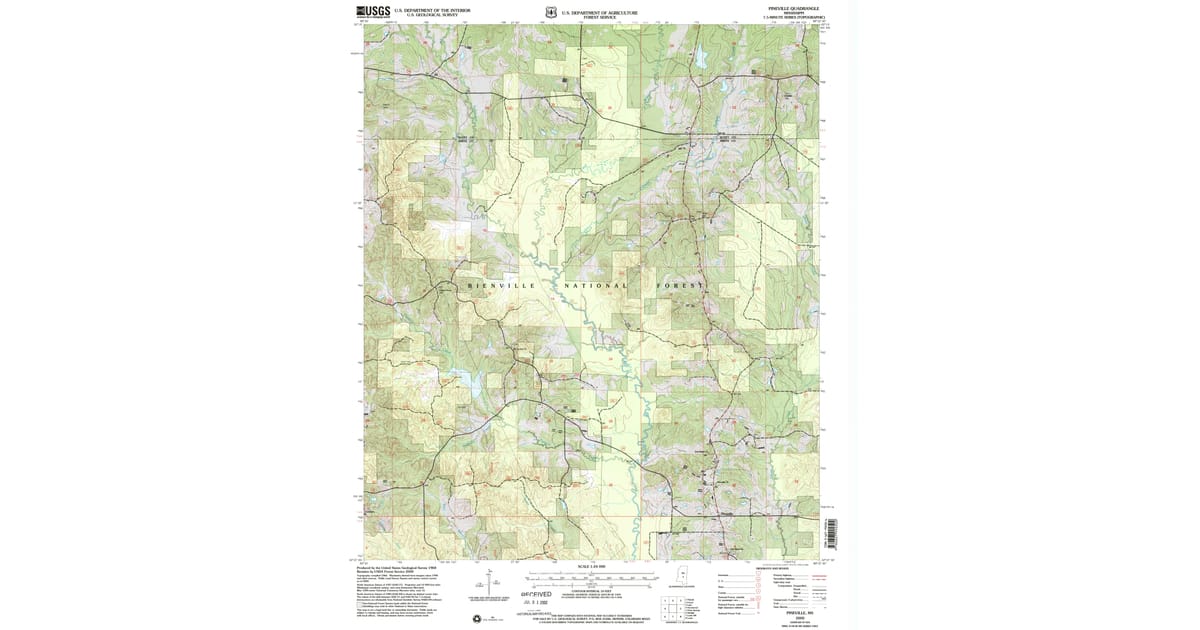 2000s (21st Century) Maps of Smith County, MS | Pastmaps