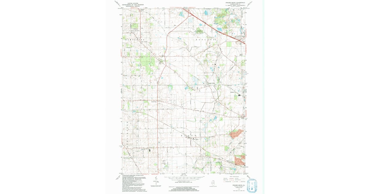 1990s Maps of Kane County, IL | Pastmaps