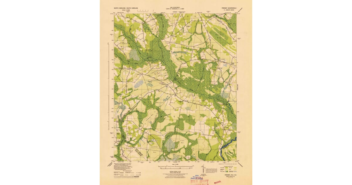 Old Maps of Bethel, NC | Pastmaps