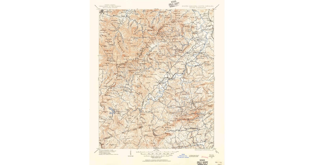 Old Maps of Canaan, NC for Genealogy | Pastmaps