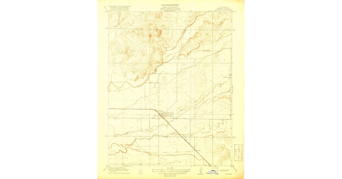 Old Maps of Planada, CA | Pastmaps