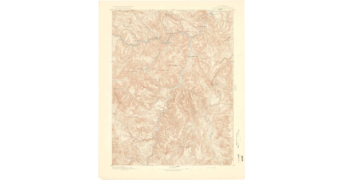 Old Maps of Deckers, CO | Pastmaps