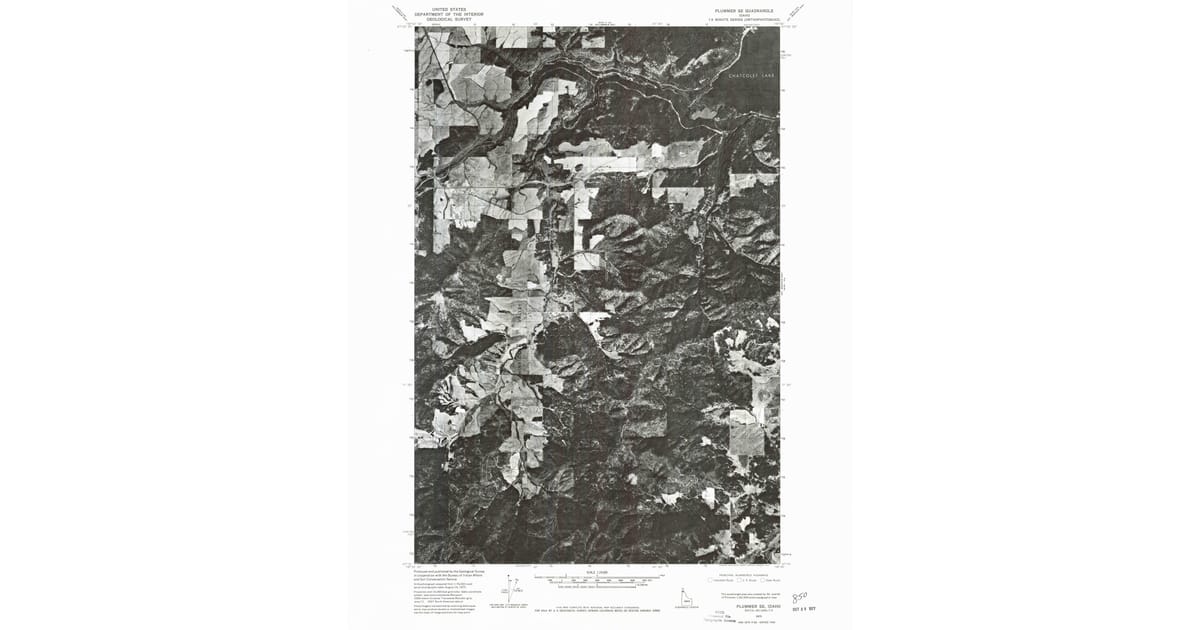 1970s Maps of Plummer, ID | Pastmaps