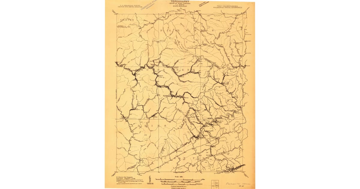 1900-1909 Maps of Bluefield, WV | Pastmaps