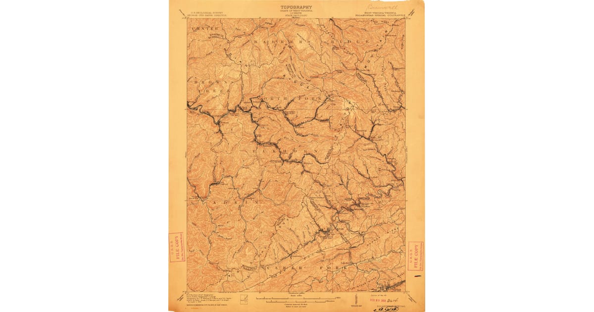 1910s Maps of Micajah, WV | Pastmaps