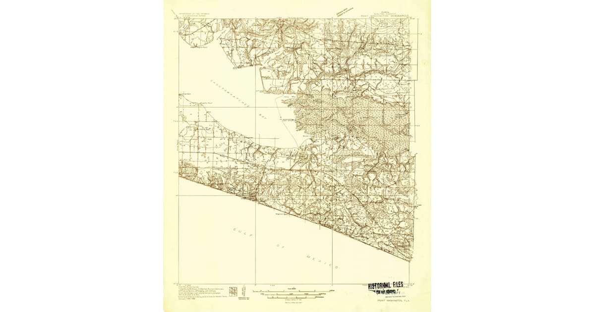 Old Maps of Rosemary Beach, FL | Pastmaps