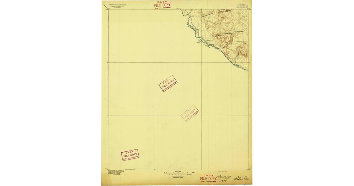 Old Maps of Papalotito Colorado, TX | Pastmaps