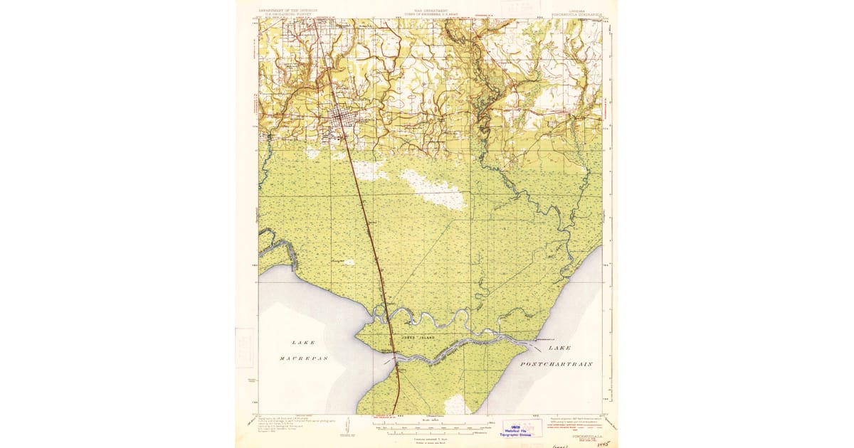 Old Maps of Galva, LA | Pastmaps
