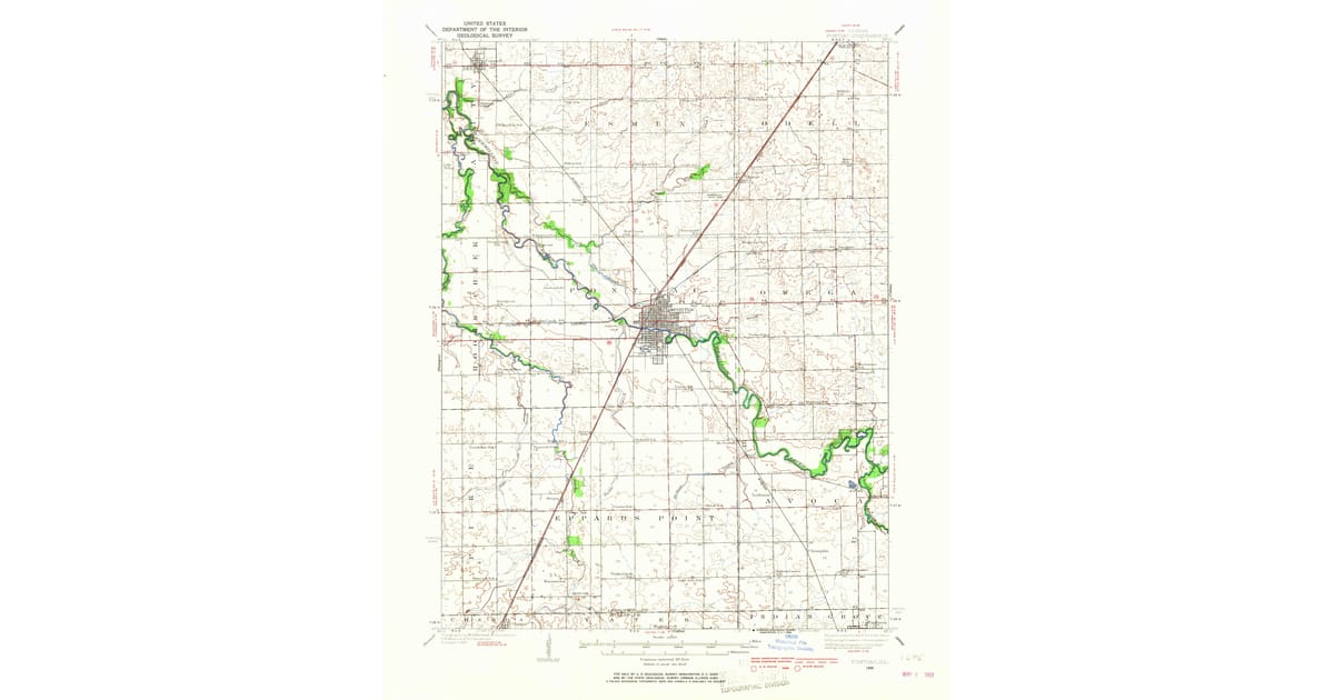1935 Map of Pontiac, IL — High-Res | Pastmaps