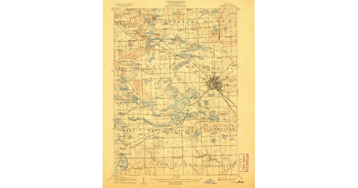 1900-1909 Maps of Birmingham, MI | Pastmaps