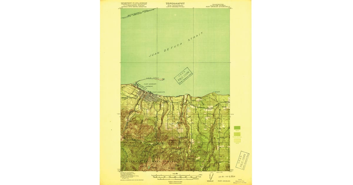 1910s Maps of Pine Hill Neighborhood, Port Angeles | Pastmaps