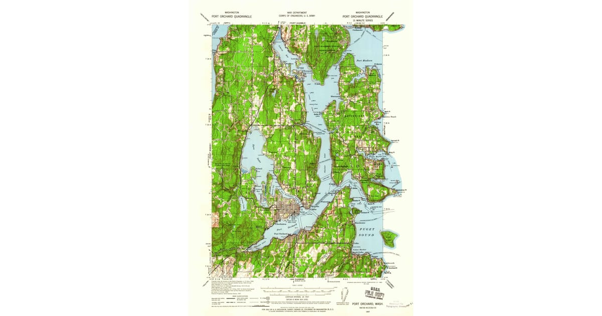 Old Historical Maps of Colby, WA | Pastmaps