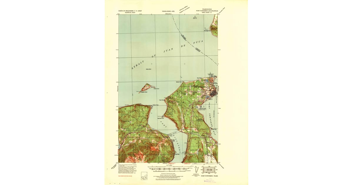 Old Maps of Glen Cove, WA | Pastmaps