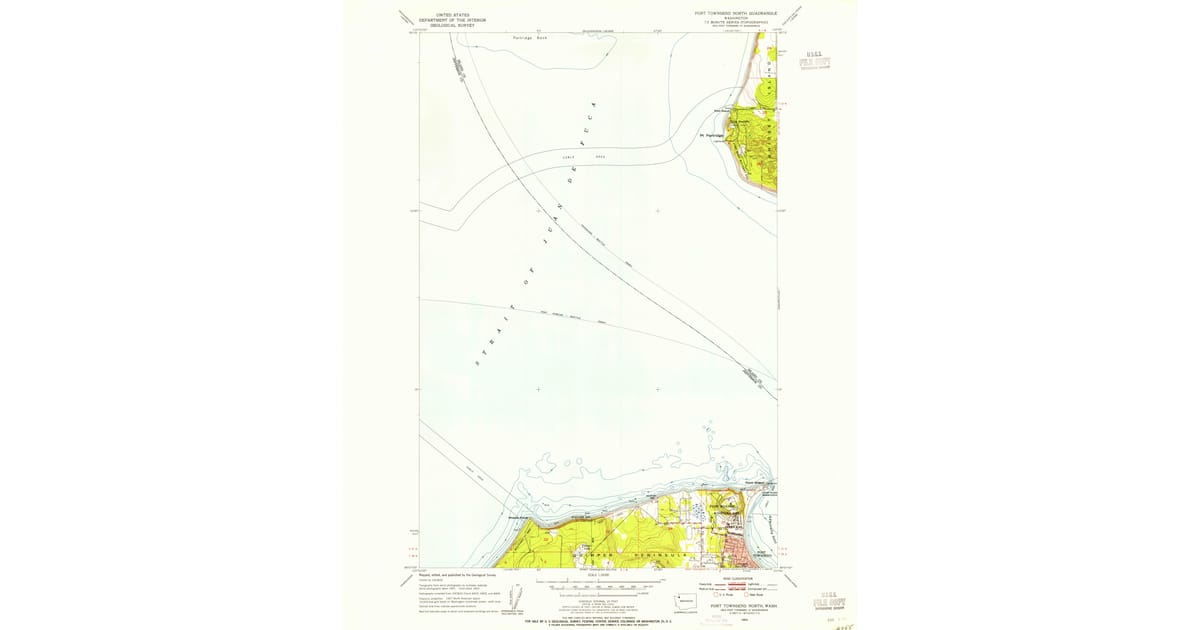 1950s Maps of Cappy's, Port Townsend | Pastmaps