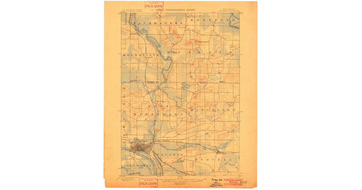 Old Maps of Marquette County, WI | Pastmaps