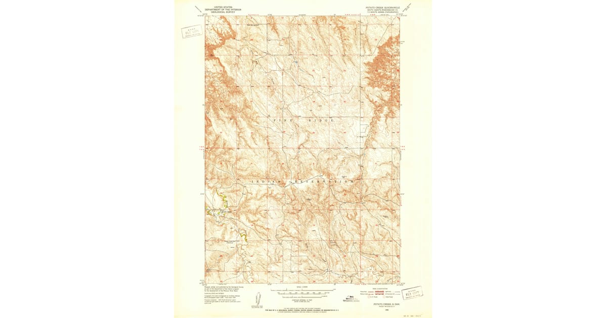 Old Maps of Potato Creek, Kyle | Pastmaps