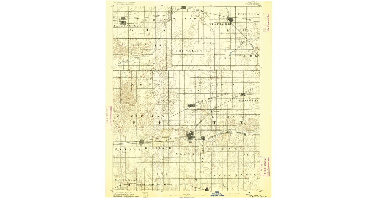 Old Maps of Cairo, KS for Academic Research | Pastmaps