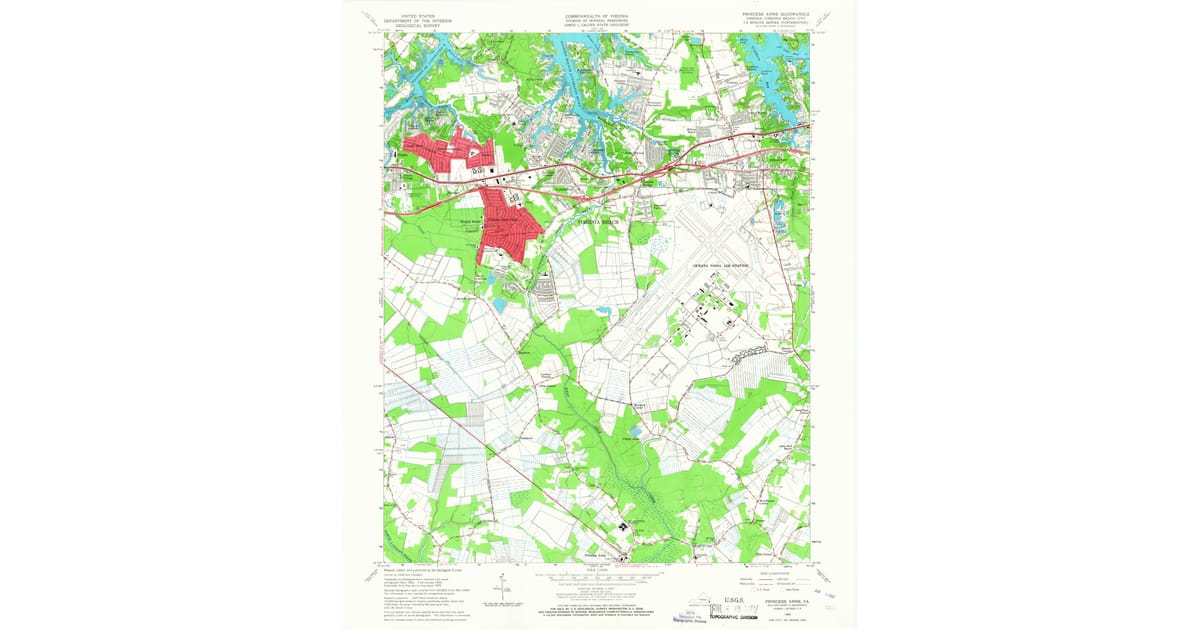 1960s Maps of Little Haven, Virginia Beach | Pastmaps