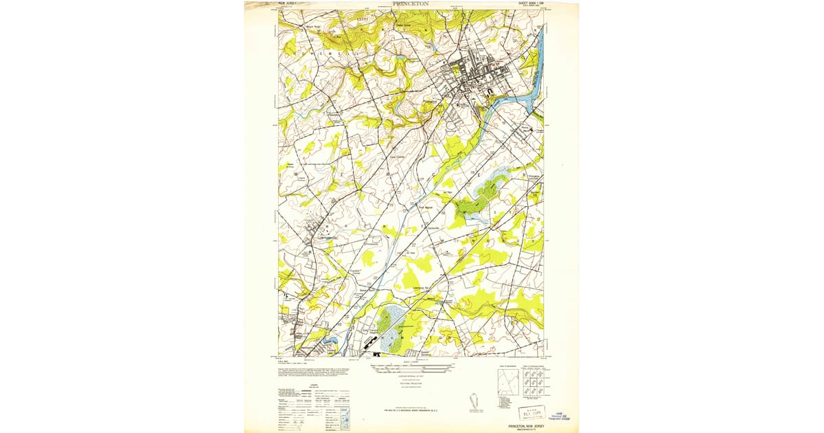 1950s Maps of Hamilton Township, NJ | Pastmaps