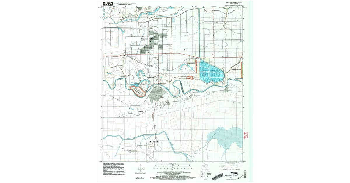 2002 Map of Progreso, TX — High-Res | Pastmaps