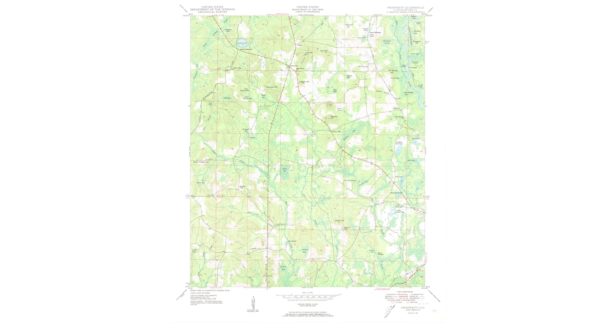 Old Maps of Baker Settlement, FL | Pastmaps
