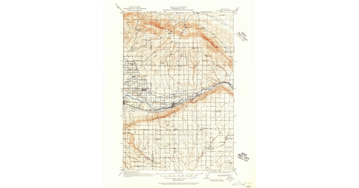 Old Maps of Grandview, WA | Pastmaps