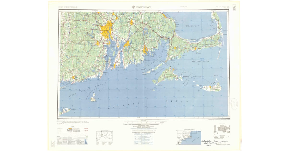 1957 Map of Providence, RI — High-Res | Pastmaps