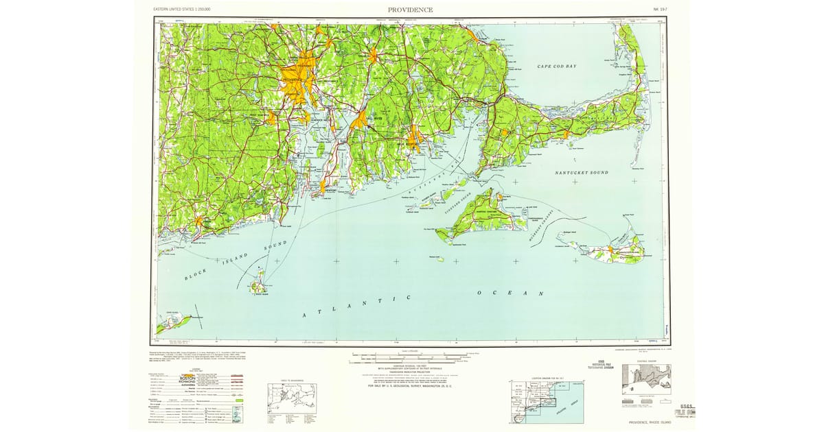 1958 Map of Providence, RI — High-Res | Pastmaps