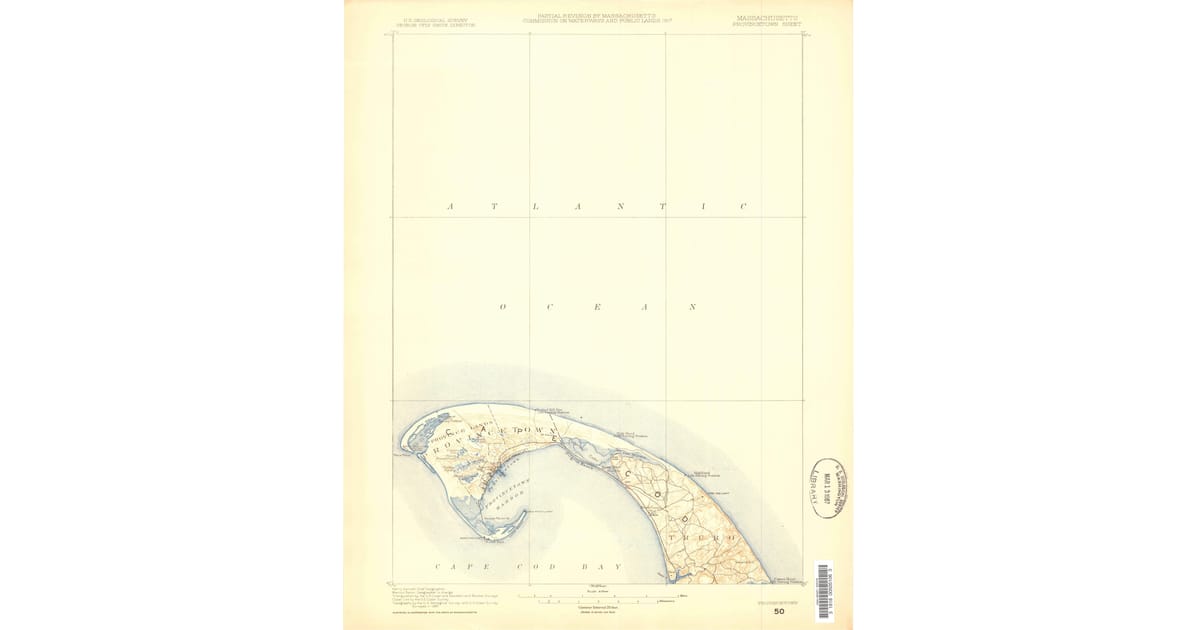 1887 Map of Provincetown, Barnstable County, MA — High-Res | Pastmaps