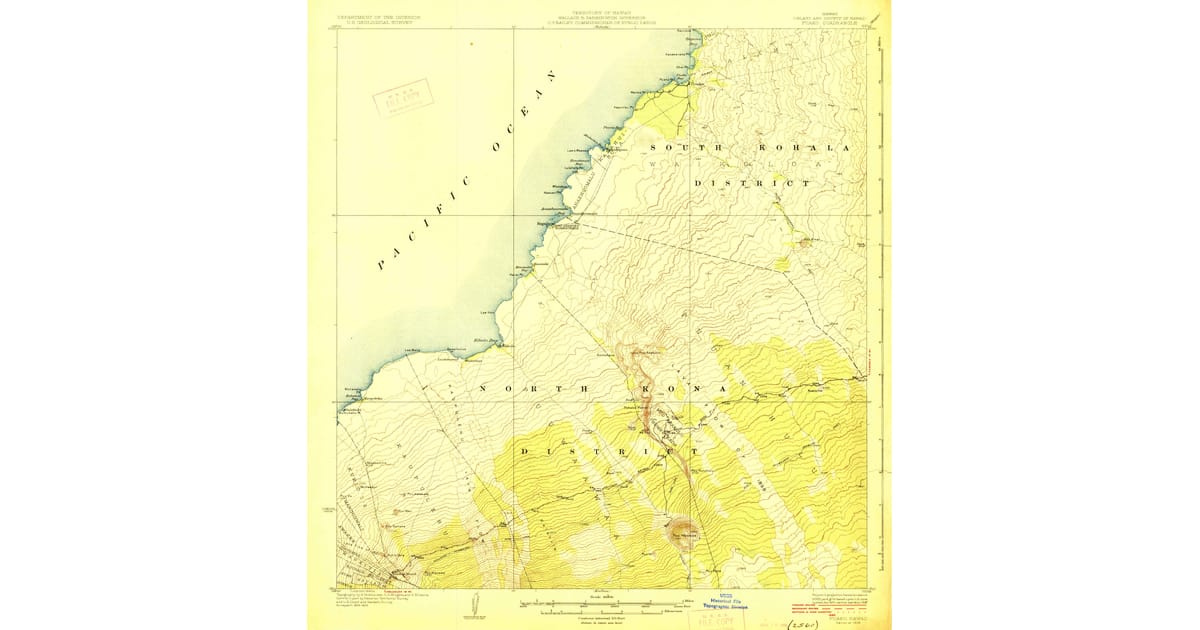 Old Historical Maps of Kalani Estates, Hawaiʻi County | Pastmaps