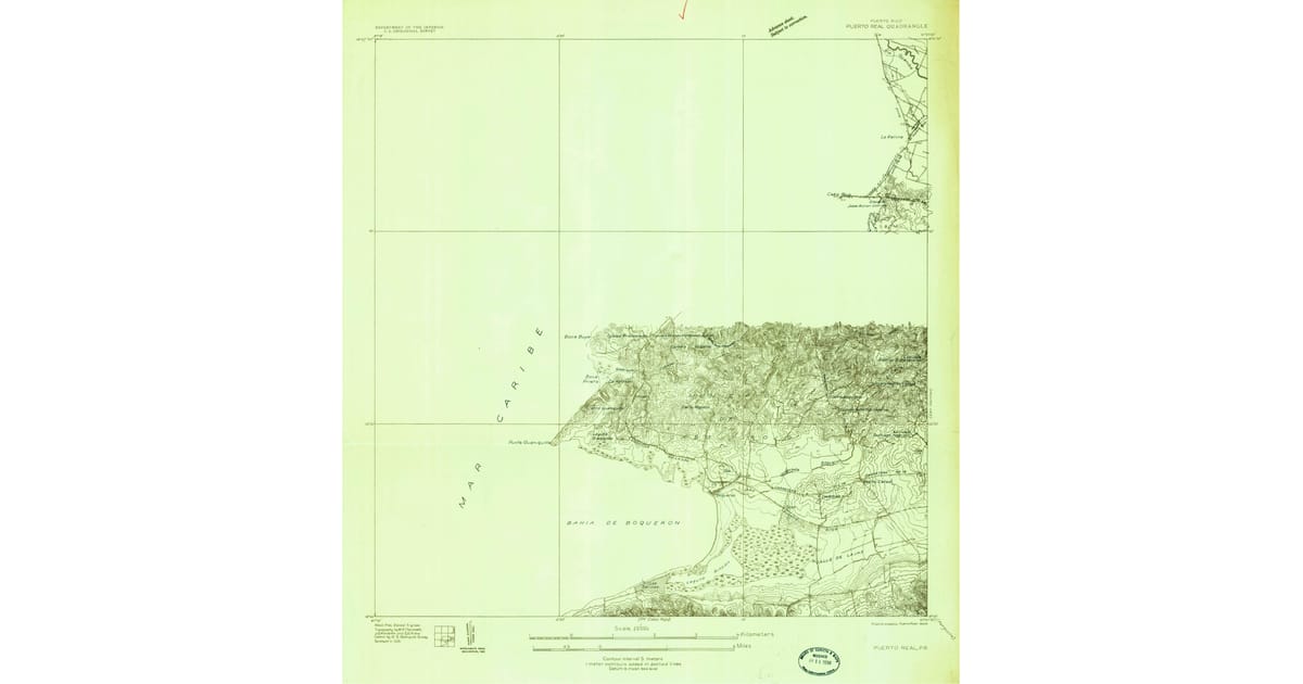 Old Maps of Puerto Rico | Pastmaps
