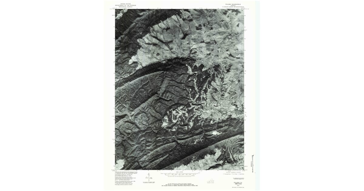 1970s Maps of Pulaski County, VA | Pastmaps