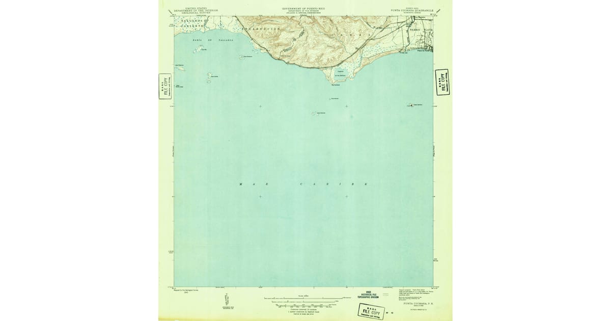 Old Maps of Encarnación, Peñuelas | Pastmaps