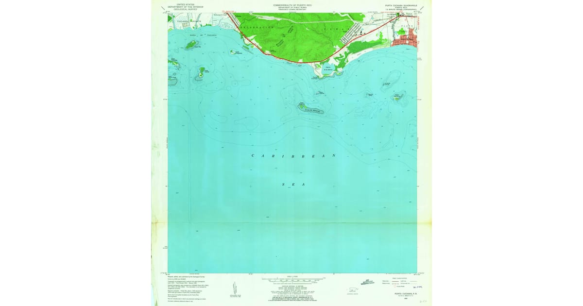 1960s Maps of Punto Oro, Ponce | Pastmaps