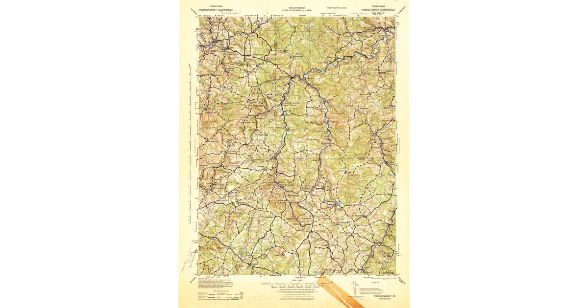1940s Maps of Patton, Cambria County | Pastmaps
