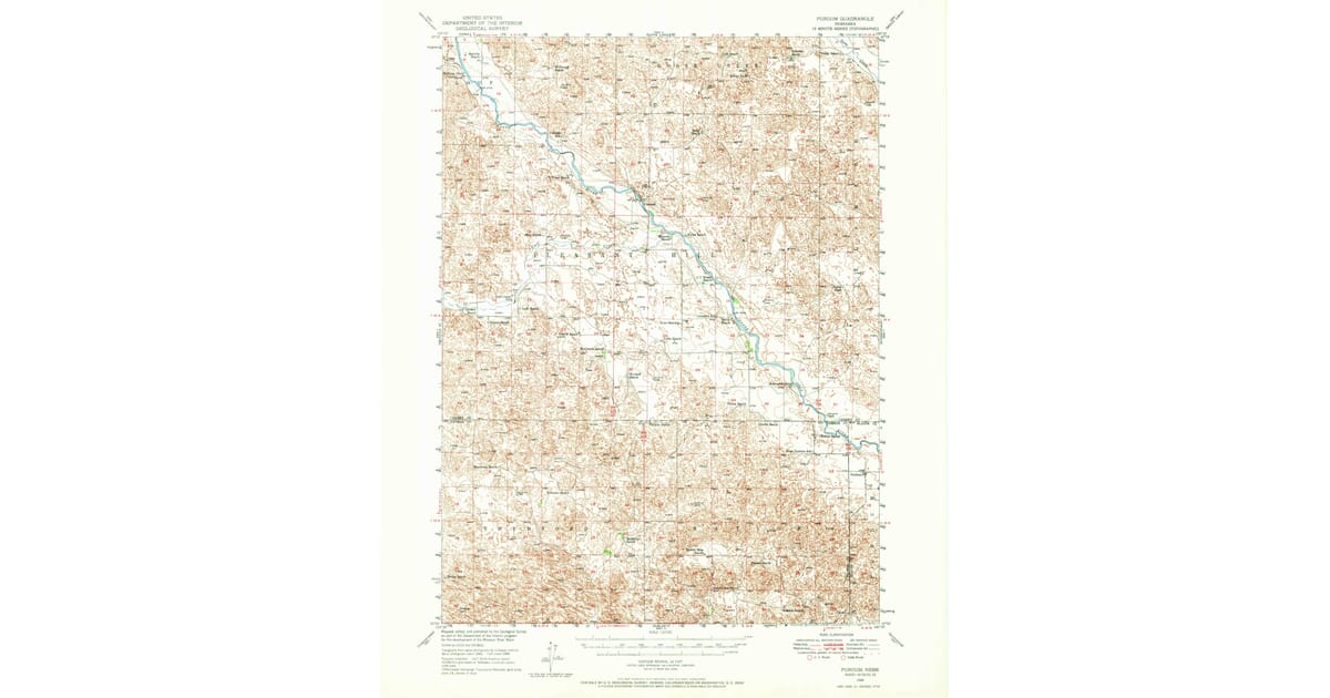 Old Maps of Cascade, NE | Pastmaps