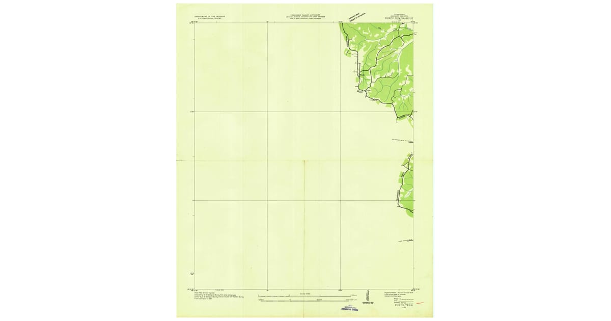 Old Maps of Purdy, TN | Pastmaps
