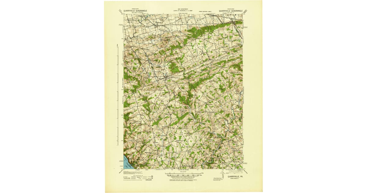 1940s Maps of Georgetown, Bart Township | Pastmaps