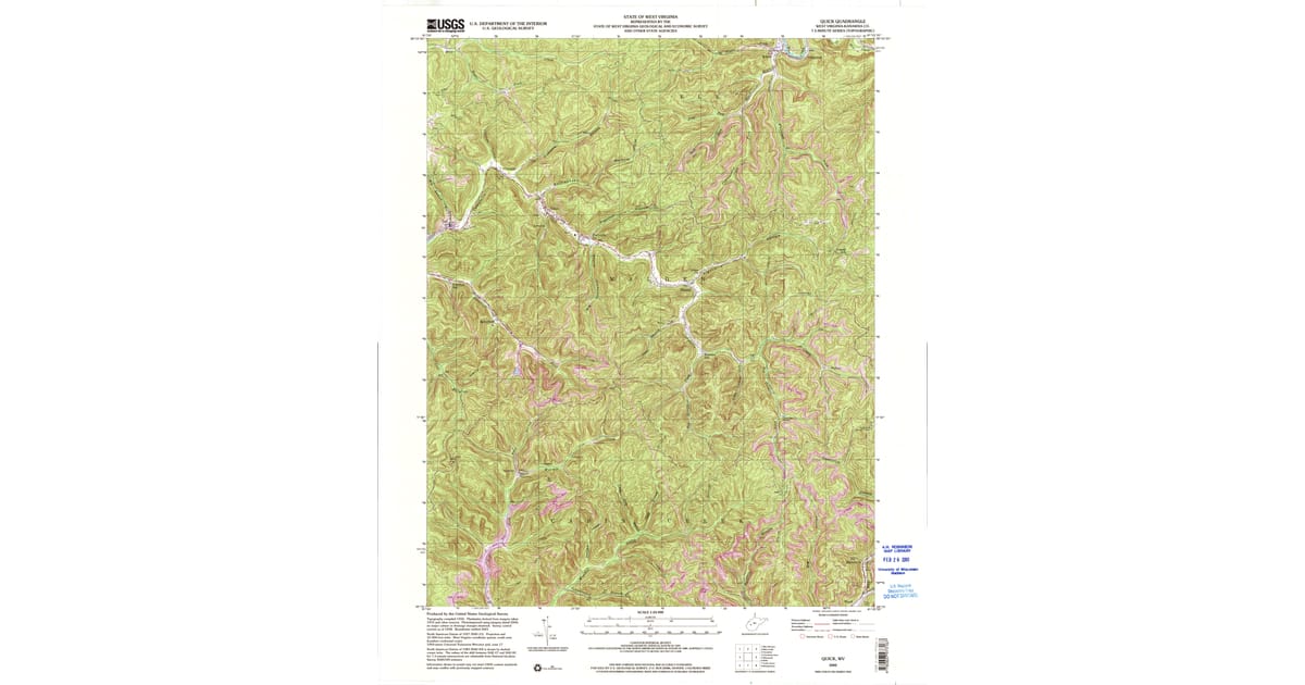 2000s (21st Century) Maps of Cinco, WV | Pastmaps