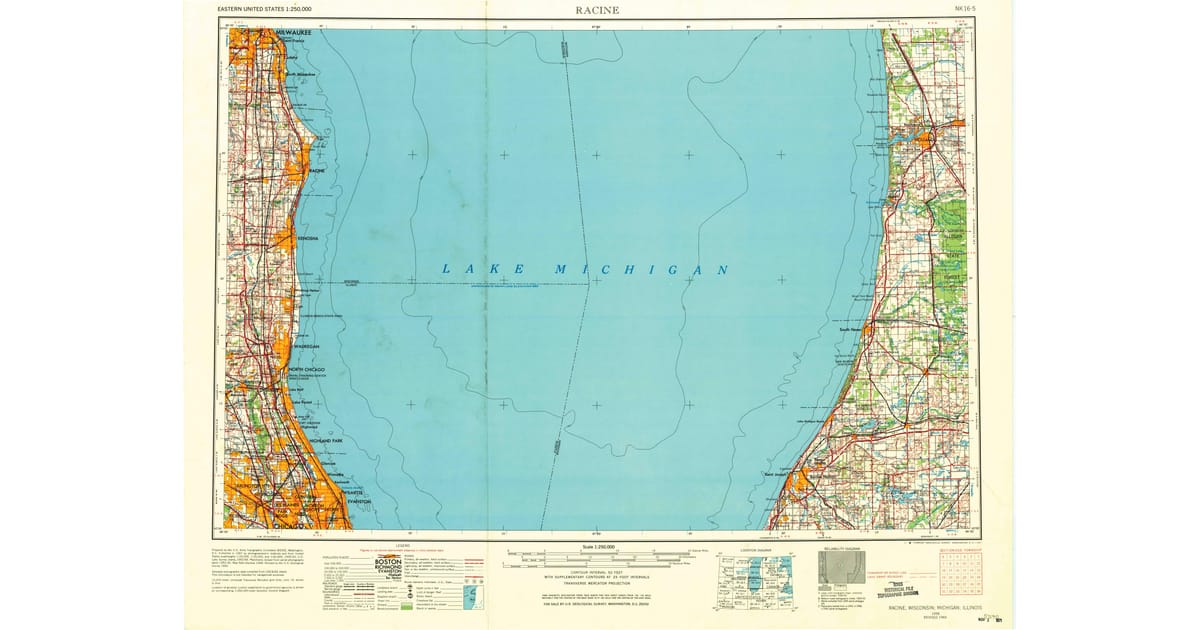 1950s Maps of Arlington Township, MI | Pastmaps