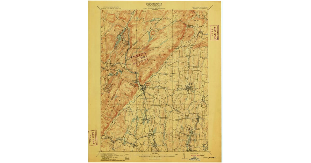 1910s Maps of Cedar Flats, Stony Point | Pastmaps