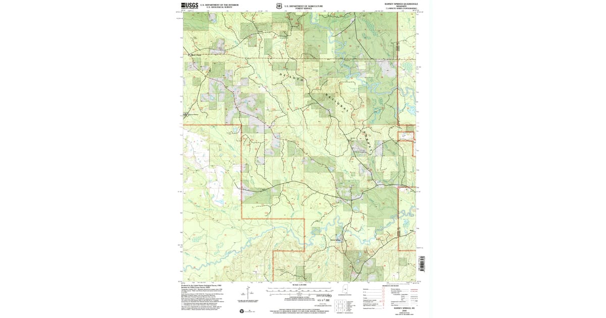 2000s (21st Century) Maps of George County, MS | Pastmaps