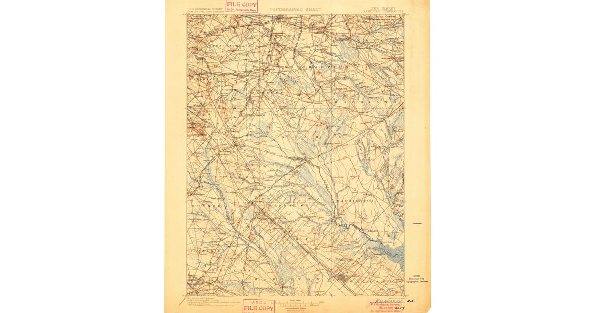 1900-1909 Maps of Hamilton Township, NJ | Pastmaps