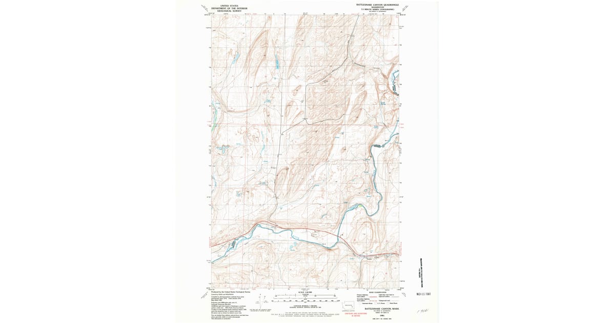 1980s Maps of Gordon, WA | Pastmaps