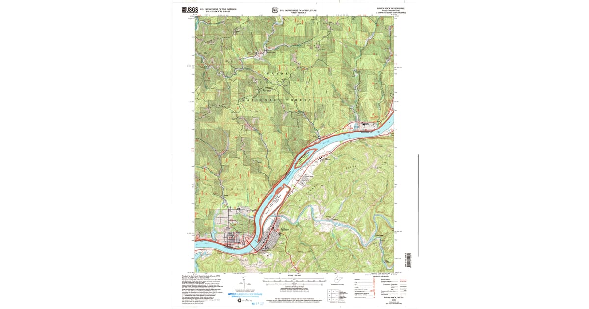 2000-2009 Maps of Green Run, WV | Pastmaps