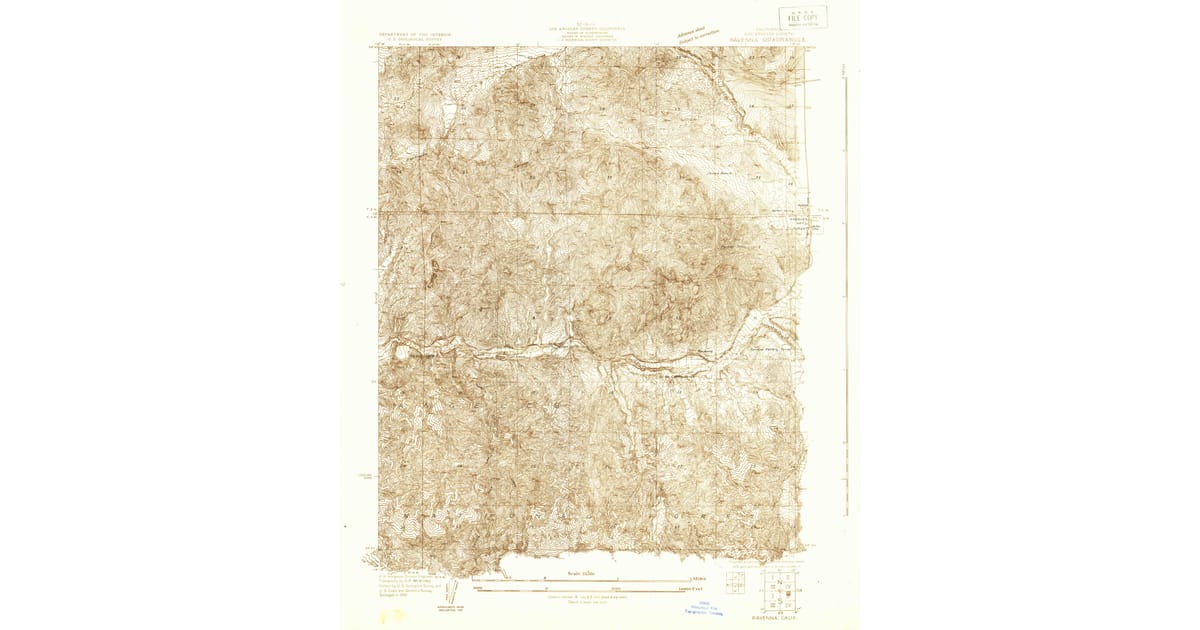 1930s Maps of Ravenna, CA | Pastmaps